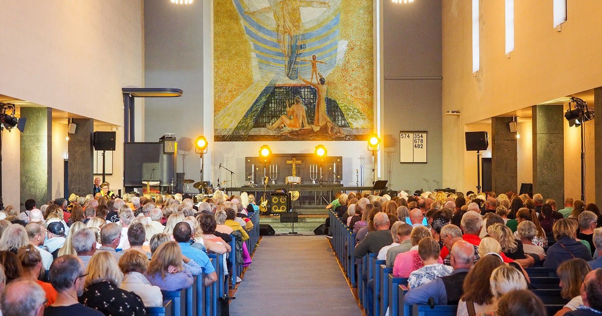 Notodden church - Notodden Blues Festival